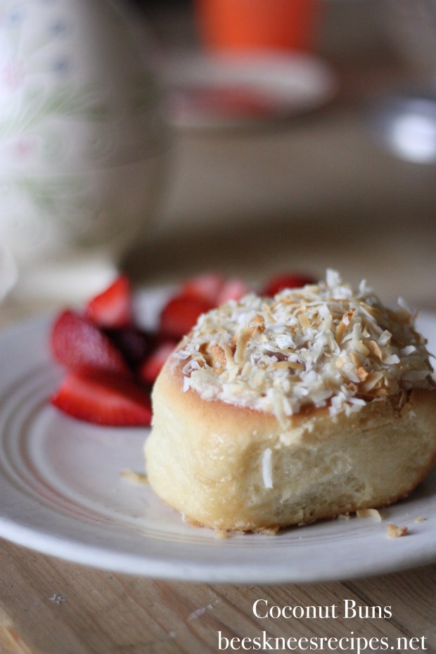Coconut Buns – Bees Knees Recipes